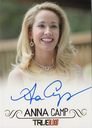 2013 Rittenhouse True Blood Archives Autographs Guide, Checklist