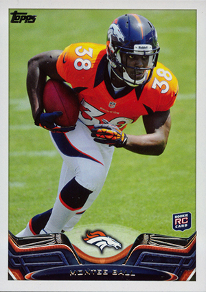 2013 Topps Football Variation Short Prints Guide, Checklist