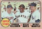 1968 Topps Baseball Checklist, Set Details, Key Cards, Variations