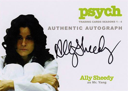 2013 Cryptozoic Psych Seasons 1-4 Autographs Guide