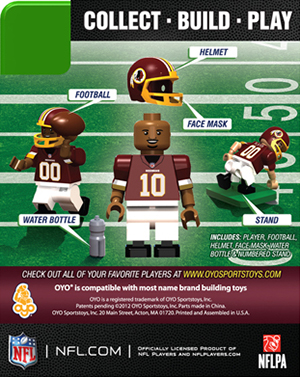 2013 OYO NFL Minifigures Checklist and Guide
