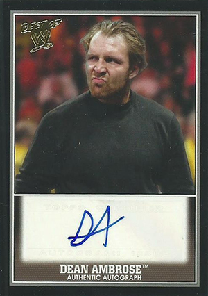 2013 Topps Best of WWE Autographs Checklist, Guide