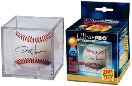 Ultra Pro Baseball Memorabilia Holders, Bats, Balls, Hats, More