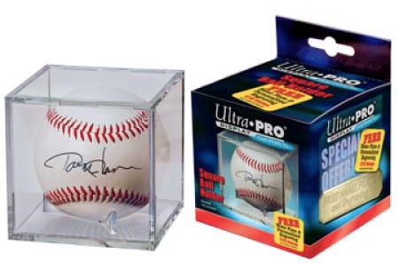 Ultra Pro Baseball Memorabilia Holders, Bats, Balls, Hats, More
