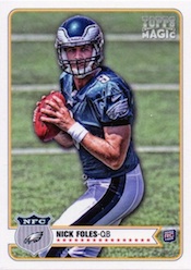 Nick Foles Rookie Card Checklist and Memorabilia Guide, Buying Info