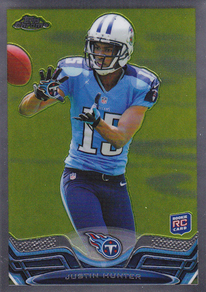 2013 Topps Chrome Football Variation Short Prints Guide