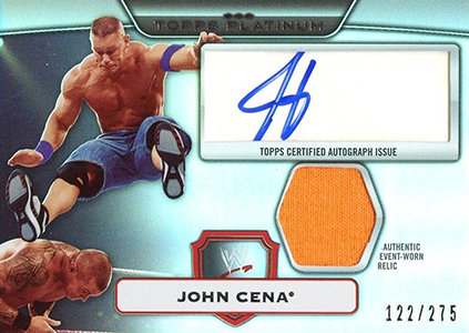 John Cena Cards, Autograph and Memorabilia Guide