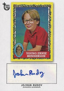 2013 Topps 75th Anniversary Autographs Guide