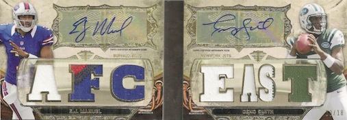 2013 Topps Triple Threads Football Checklist, Set Info, Boxes, More