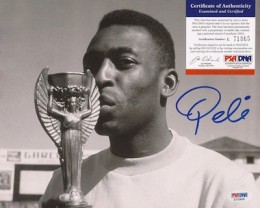 Pelé Rookie Cards List, Gallery & Autographed Memorabilia Guide