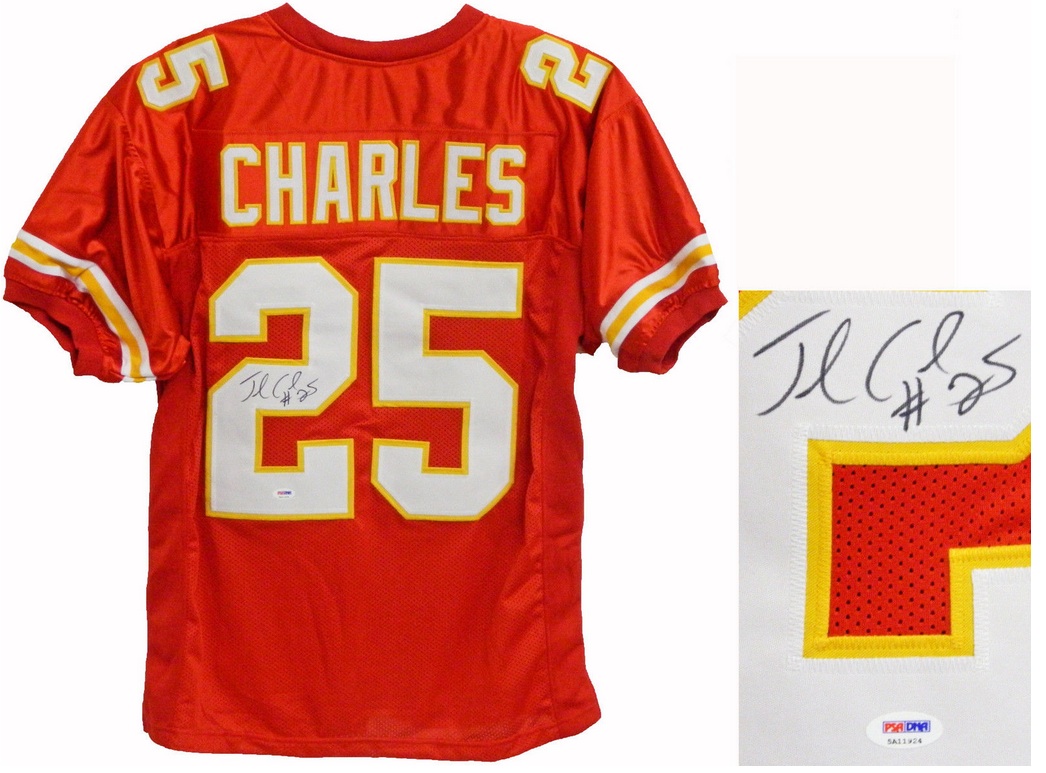 Jamaal Charles Cards and Memorabilia Guide