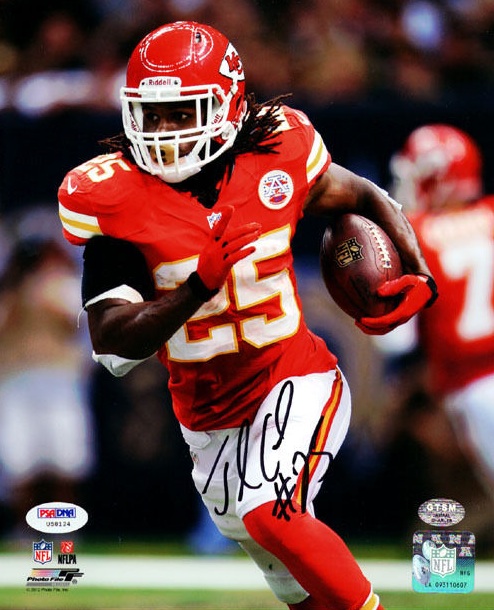 Jamaal Charles Cards and Memorabilia Guide
