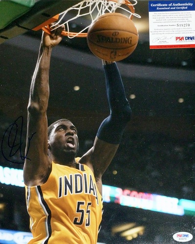 Roy Hibbert Cards and Memorabilia Guide