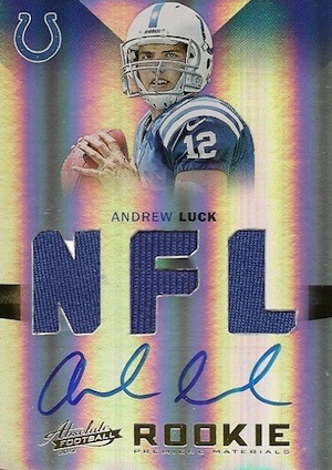 Top Andrew Luck Rookie Cards, Best Autographs, Most Valuable List