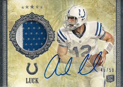 Top Andrew Luck Rookie Cards, Best Autographs, Most Valuable List