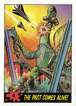 1988 Topps Dinosaurs Attack Checklist, Set Details, Buy Boxes