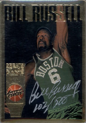 Top Bill Russell Cards, Best Rookies, Autographs, Most Valuable
