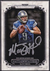 2013 Topps Museum Collection Football Checklist, Set Info, Boxes, More