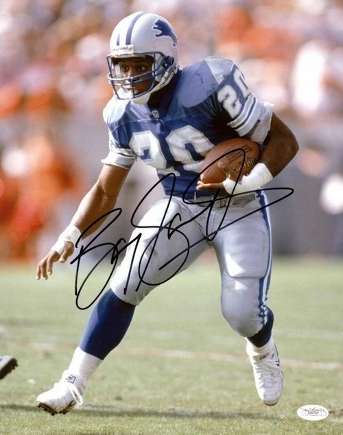Barry Sanders Cards and Memorabilia Guide
