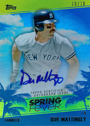 2014 Topps Spring Fever Baseball Checklist and Guide