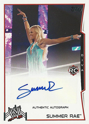 2014 Topps WWE Autographs Gallery, Checklist and Guide