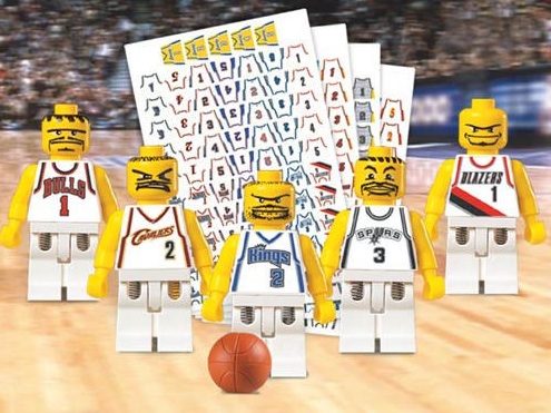 Lego NBA Figure Guide, Gallery, Checklist, Upper Deck Cards