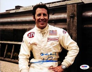 Mario Andretti Cards and Autographed Memorabilia Guide