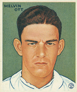 Top 10 Mel Ott Baseball Cards, Vintage, Rookies