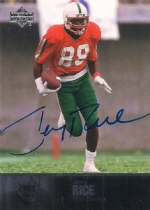 Top Jerry Rice Cards, Best Rookies, Autographs, Most Valuable List