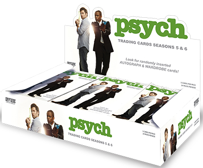 2015 Cryptozoic Psych Seasons 5-8 Checklist, Set Info, Boxes, More