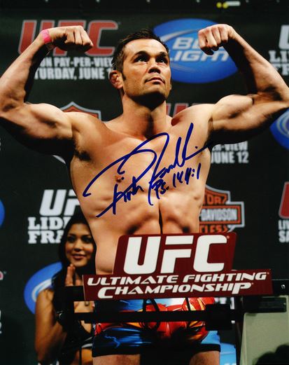 Rich Franklin Cards and Autographed Memorabilia Buying Guide