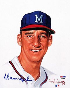 Warren Spahn Cards, Rookie Cards and Autographed Memorabilia Guide