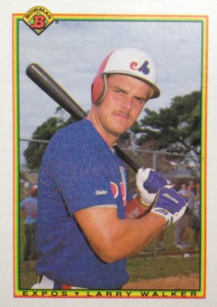 Larry Walker Rookie Card Checklist, Autographed Memorabilia Guide