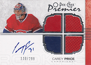 Comprehensive Carey Price Rookie Card Guide