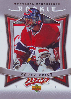 Comprehensive Carey Price Rookie Card Guide