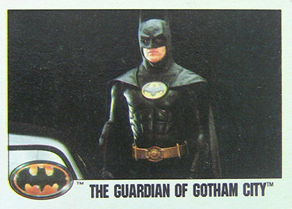 1989 Topps Batman Movie Trading Cards Checklist, Info