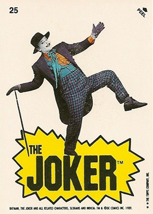 1989 Topps Batman Movie Trading Cards Checklist, Info