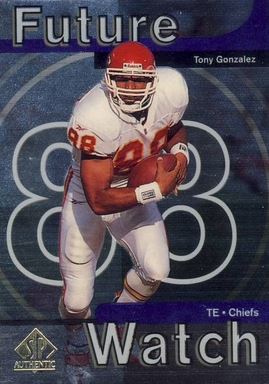 Tony Gonzalez Cards, Rookies and Autographed Memorabilia Guide