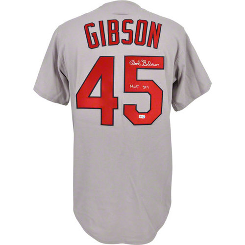 Bob Gibson Cards, Rookie, Autographed Memorabilia Guide