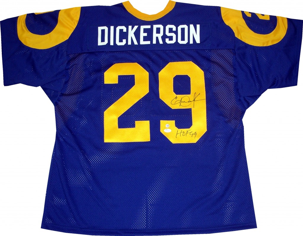 Eric Dickerson Cards, Rookie, Autographed Memorabilia Guide