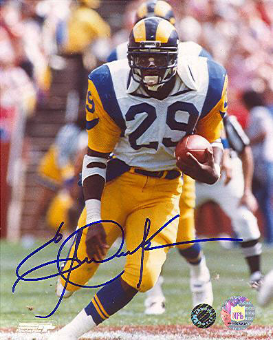 Eric Dickerson Cards, Rookie, Autographed Memorabilia Guide