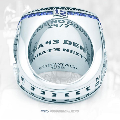 Seattle Seahawks Super Bowl XLVIII Ring Details and Images