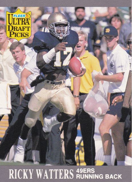 Ricky Waters Cards and Autographed Memorabilia Guide