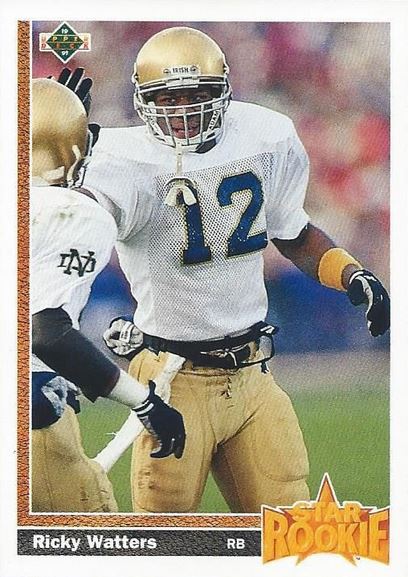 Ricky Waters Cards and Autographed Memorabilia Guide