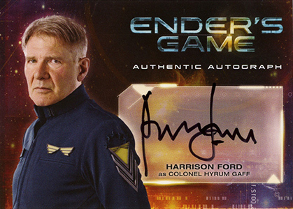 Harrison Ford Autograph Card Collecting Guide, Checklist