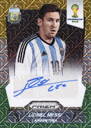 2014 Panini Prizm World Cup El Samba Parallel Checklist, Prices