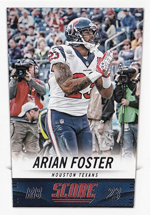 2014 Score Football Variation Short Prints Checklist, Guide