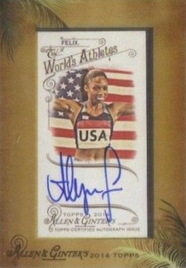 2014 Topps Allen & Ginter Non-Baseball Autograph Guide