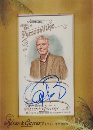 2014 Topps Allen & Ginter Non-Baseball Autograph Guide