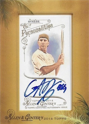 2014 Topps Allen & Ginter Non-Baseball Autograph Guide